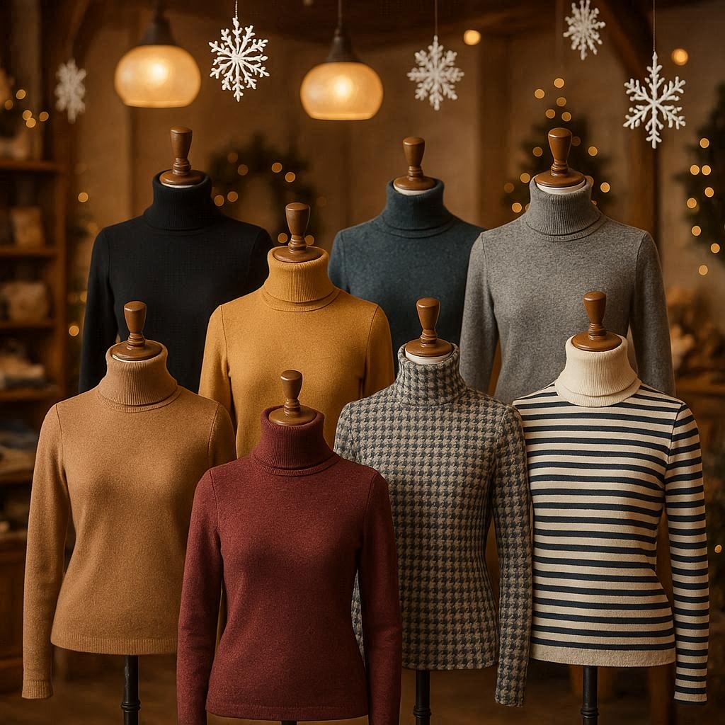 How to Layer Skivvy Tops for a Winter Chic Look – Newcastle Knitwears